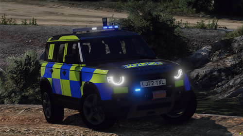2020 Fictional Rural Police Land Rover Defender - Vehicles - Advanced Leaks