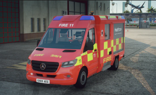 blighty3d - 2019 Heathrow Fire & Rescue Mercedes Sprinter DRV ...